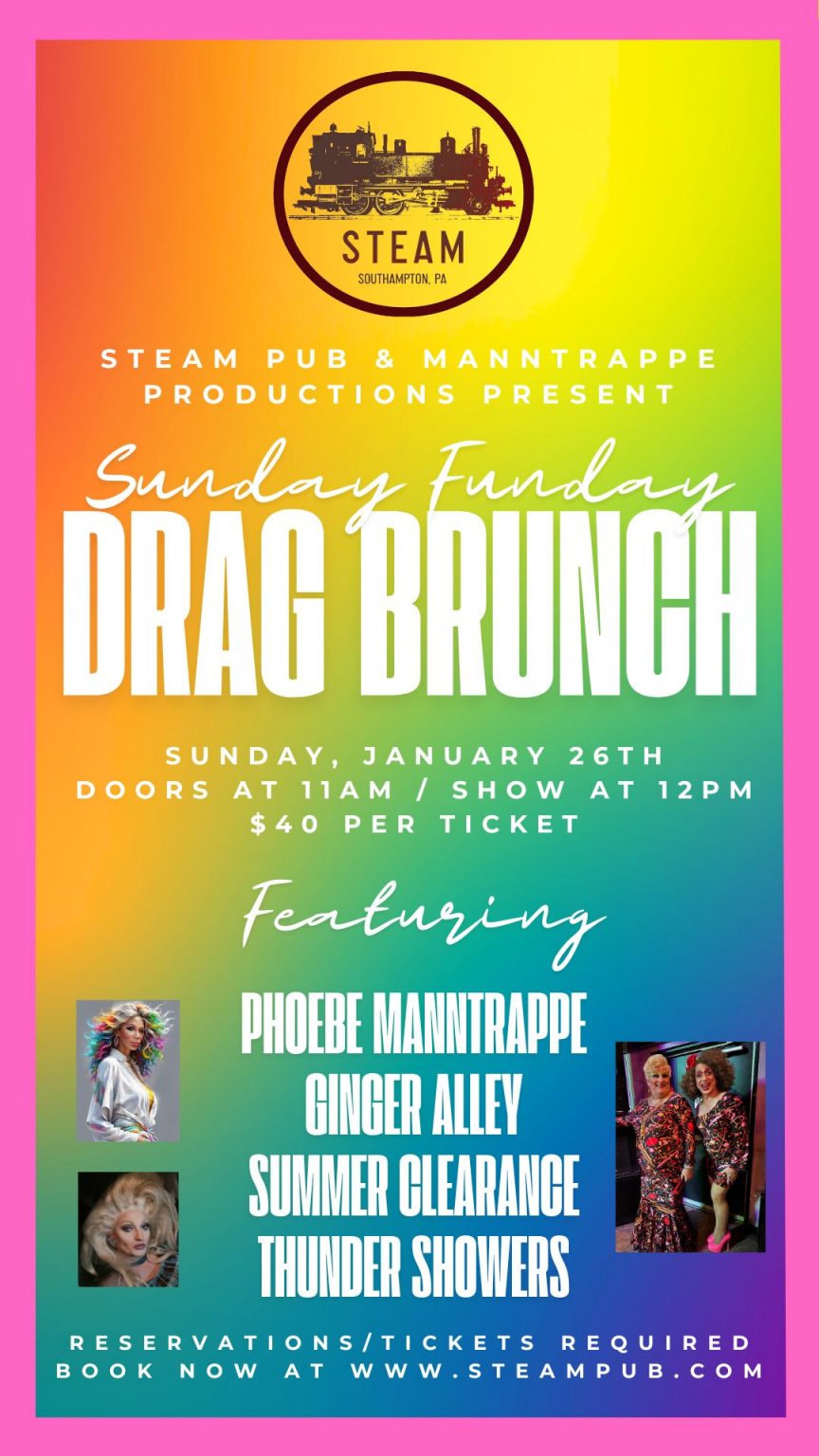 Drag Brunch at Steam Pub - Steam Pub